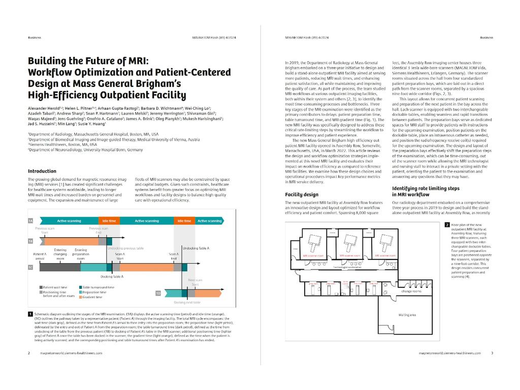 Workflow Optimization and Patient-Centered Design at Mass General ...