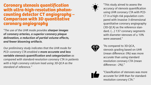 Coronary stenosis quantification with ultra-high-resolution photon-counting detector CT ...