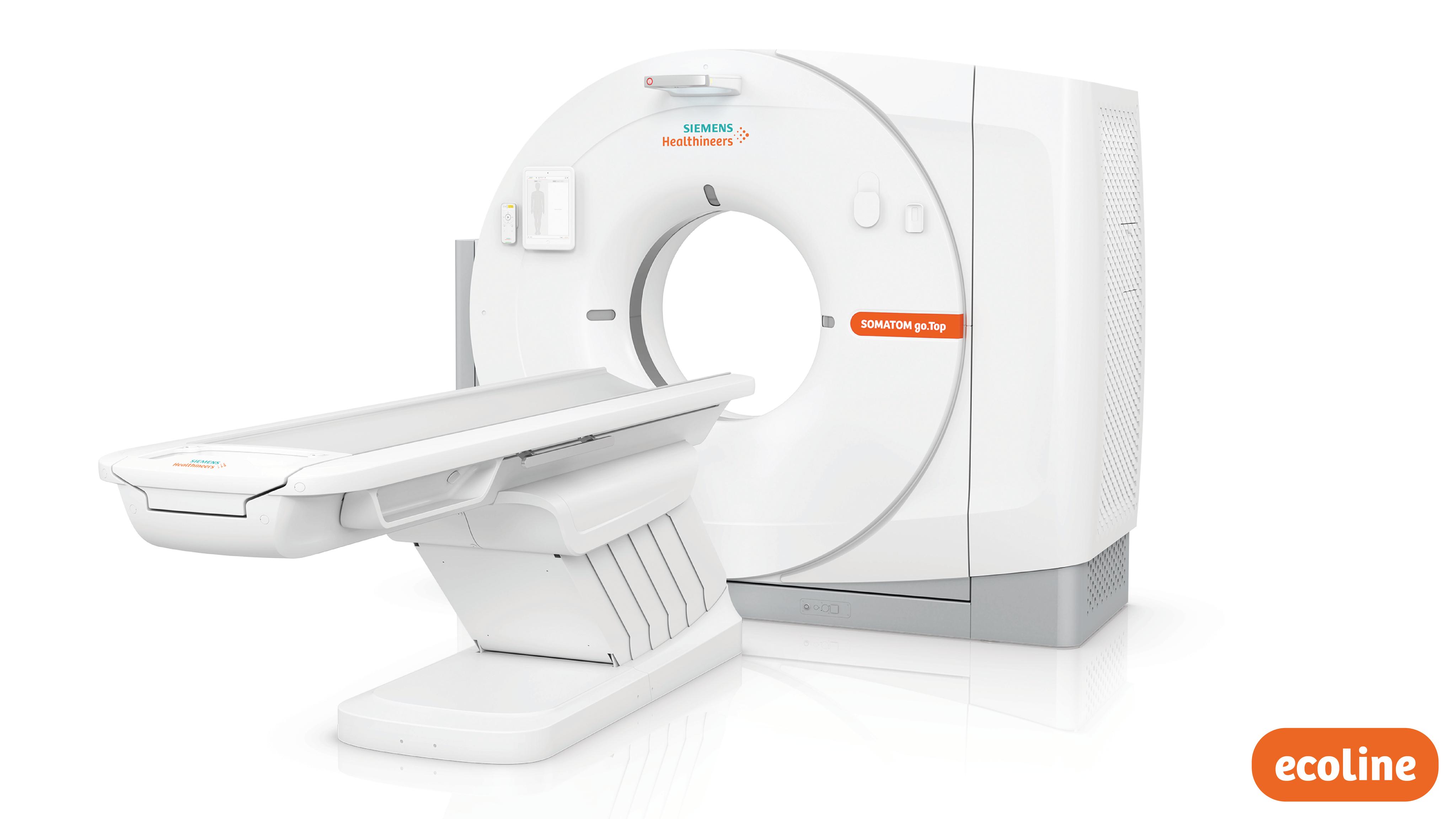 CT scanner SOMATOM go.Top eco with myExam Companion - Siemens ...
