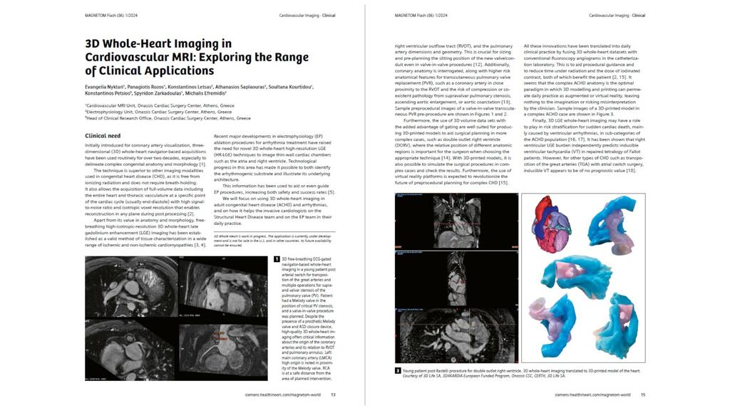 3D Whole Heart Imaging