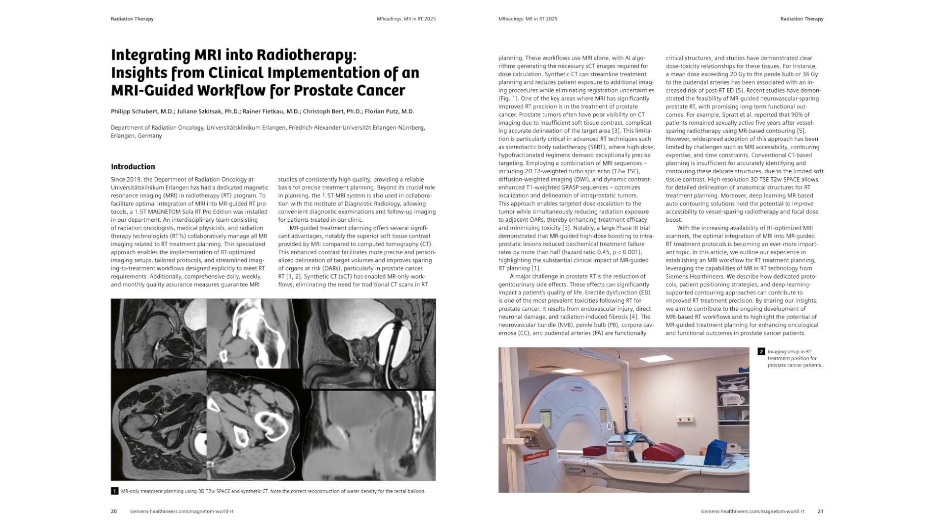 MRI for radiation therapy - Siemens Healthineers