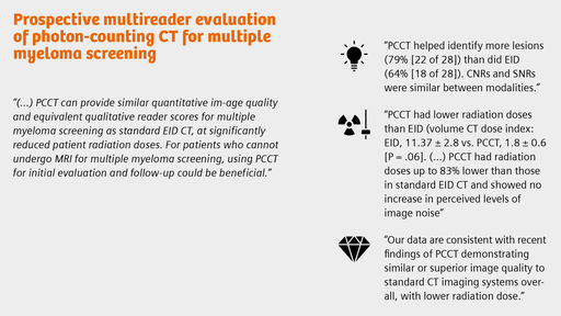 Prospective multireader evaluation of photon-counting CT for multiple ...