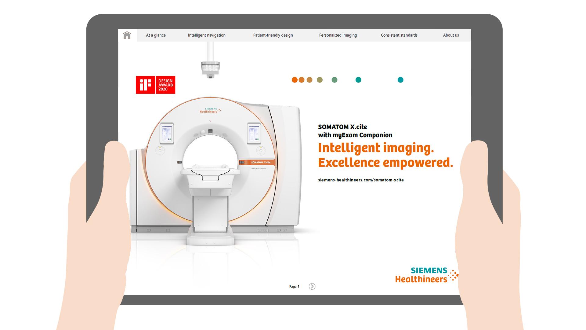 SOMATOM X.cite s myExam Companion - Siemens Healthineers Česká republika