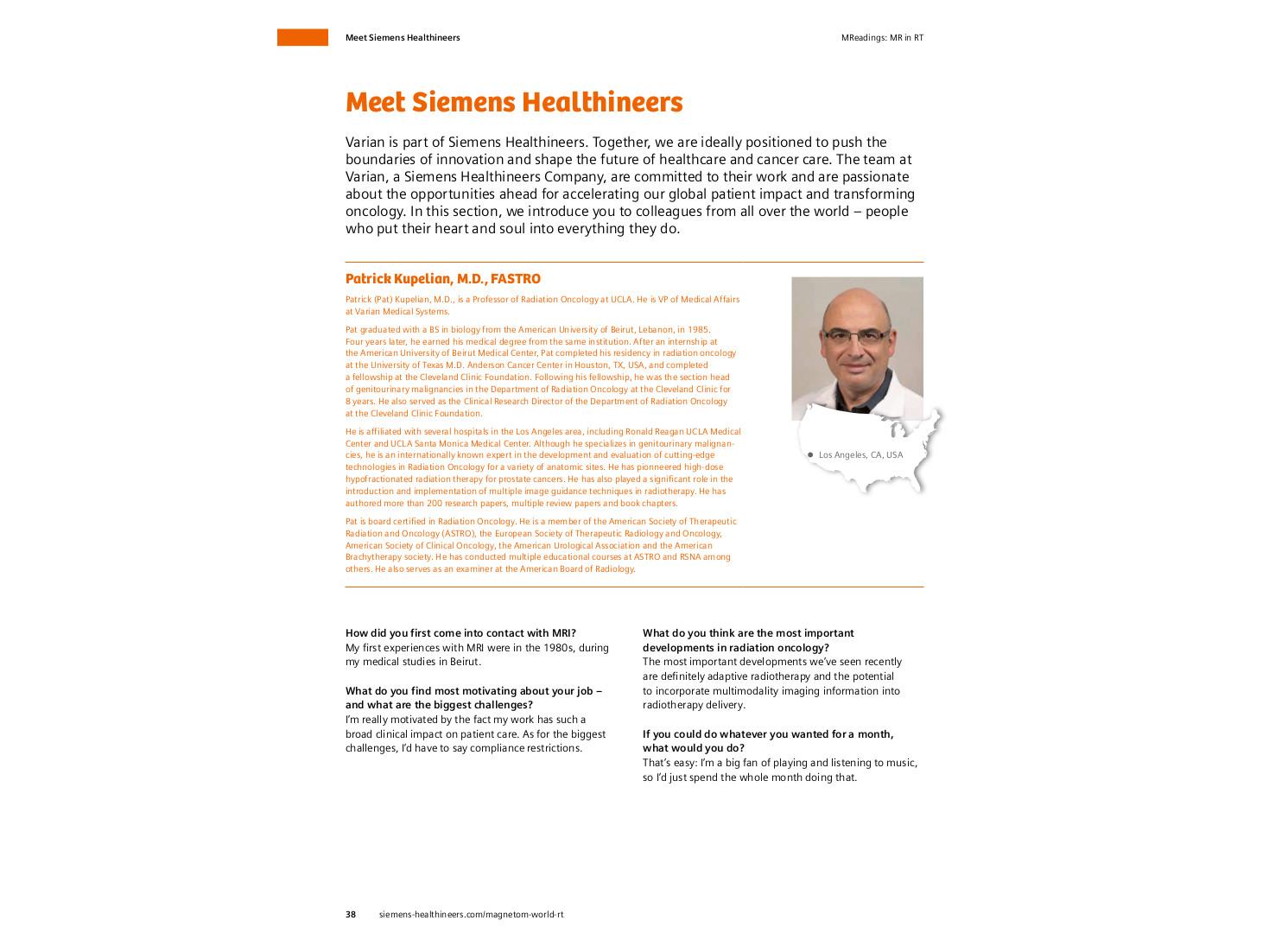 Meet Siemens Healthineers